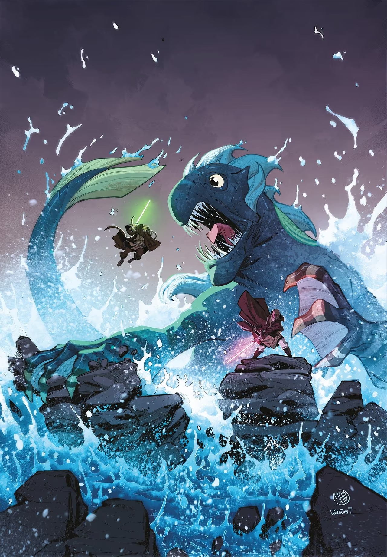 Dark Horse: Neue Miniserie Tides of Terror mit Kit Fisto angekündigt ...